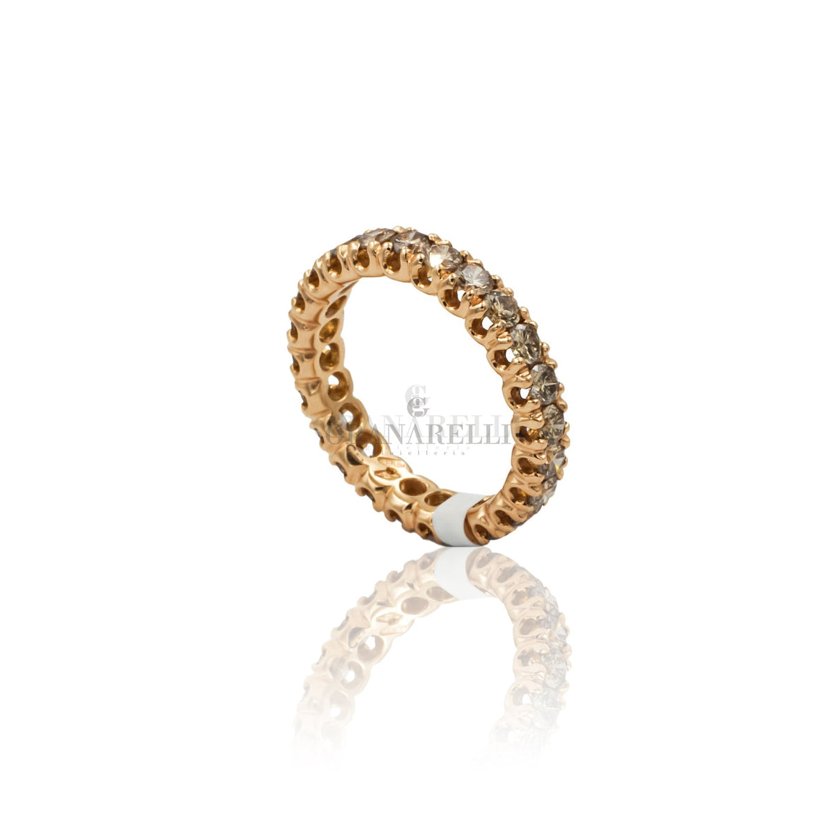 Crivelli Rose Rose Rose Girito Diamonds Brown 034-280C – Gioielleria ...