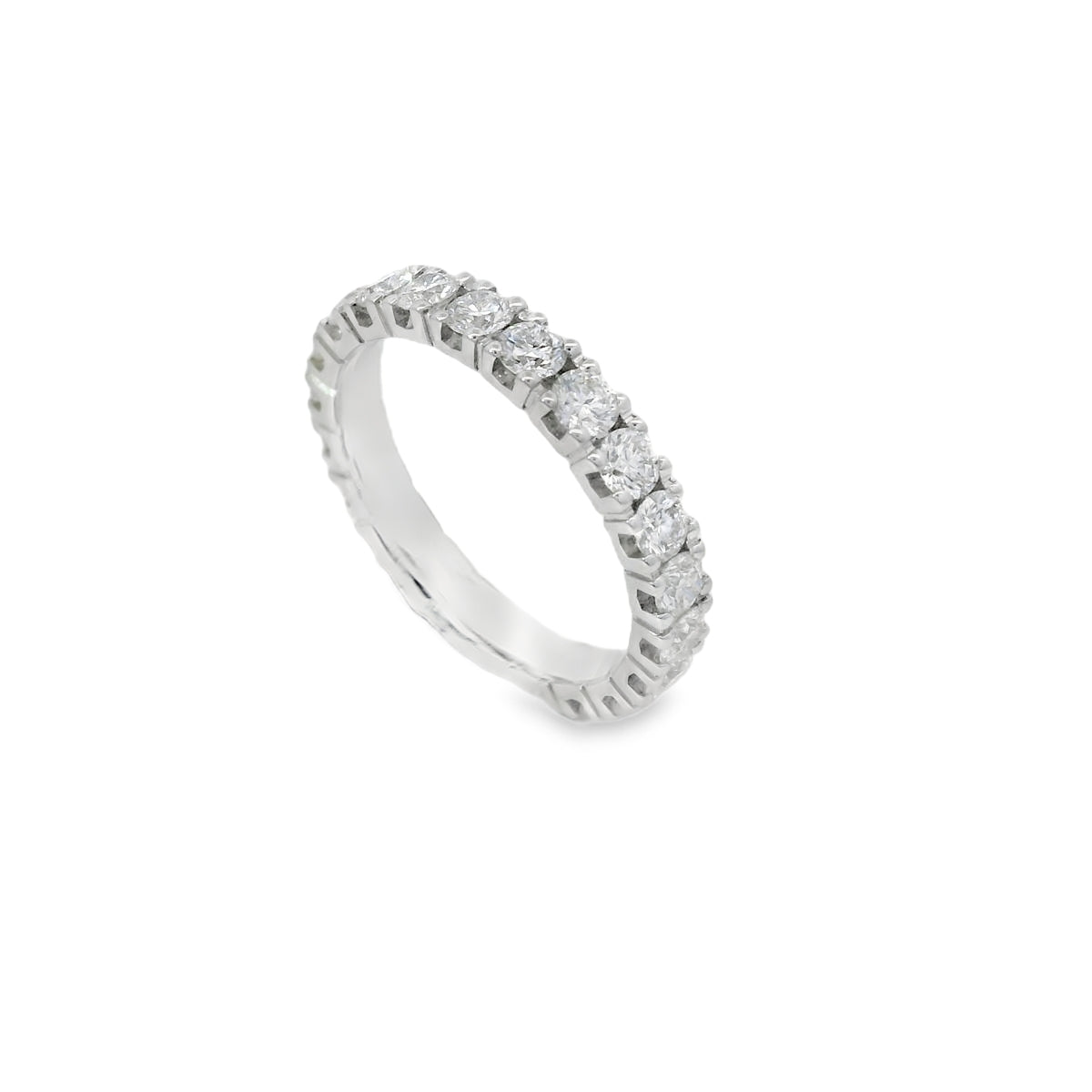 Anello Fedina Eternity Diamanti 4,22kt – Gioielleria Granarelli